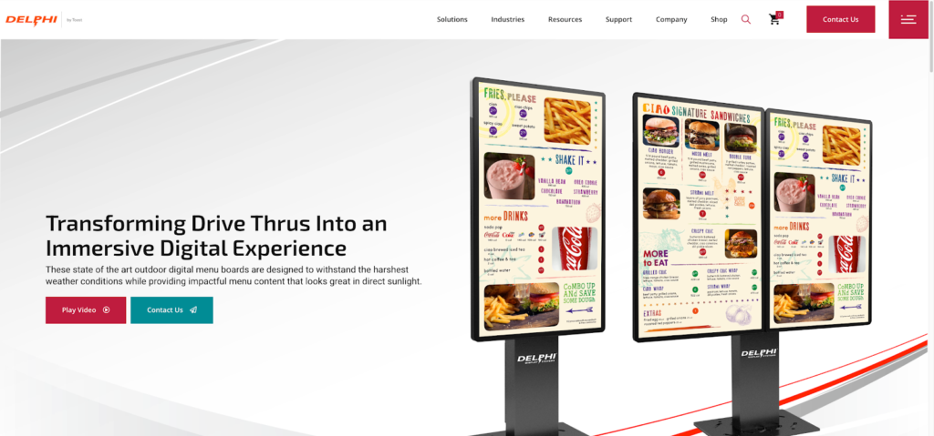 Top 5 Digital Menu Solutions for Restaurants » Crown TV
