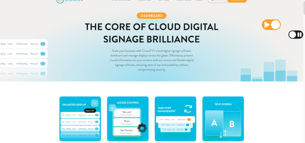 7 Best Digital Signage Software Options for 2024 » Crown TV